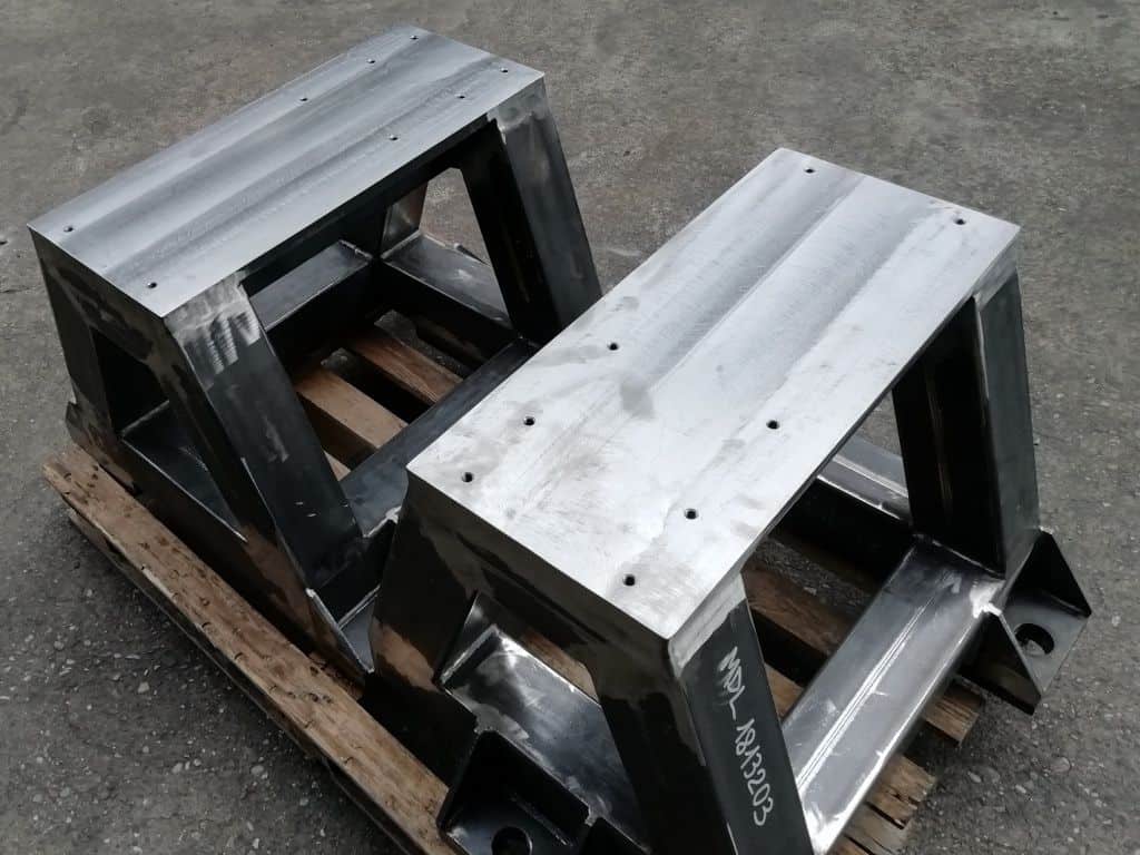 CNC machining for welded parts